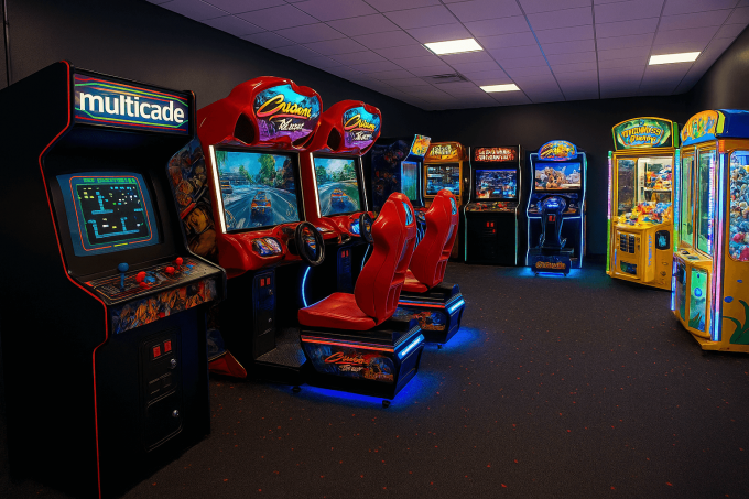 Arcade Game Machines & Custom Arcade Rooms | Joyfuncade