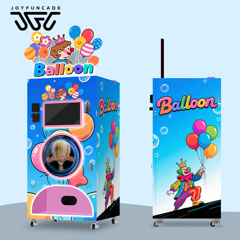 Compact Unattended Balloon Vending Machine with Cloud Control