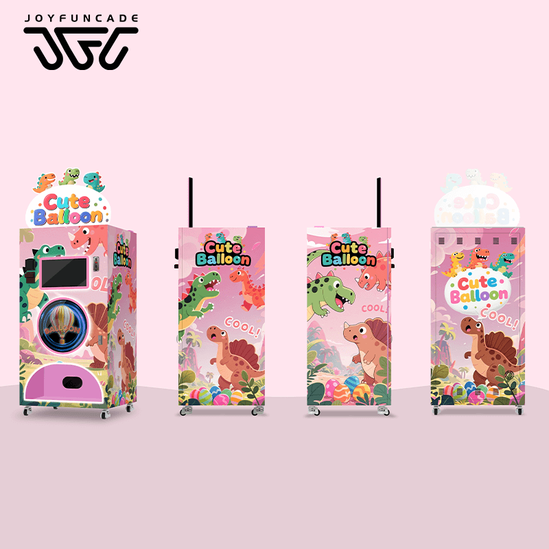 Electronic Payment Dinosaur Theme Balloon Vending Machine with Anti ...